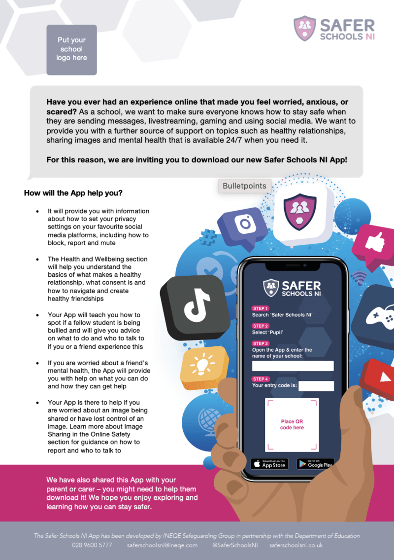 Launch Your App - Safer Schools NI